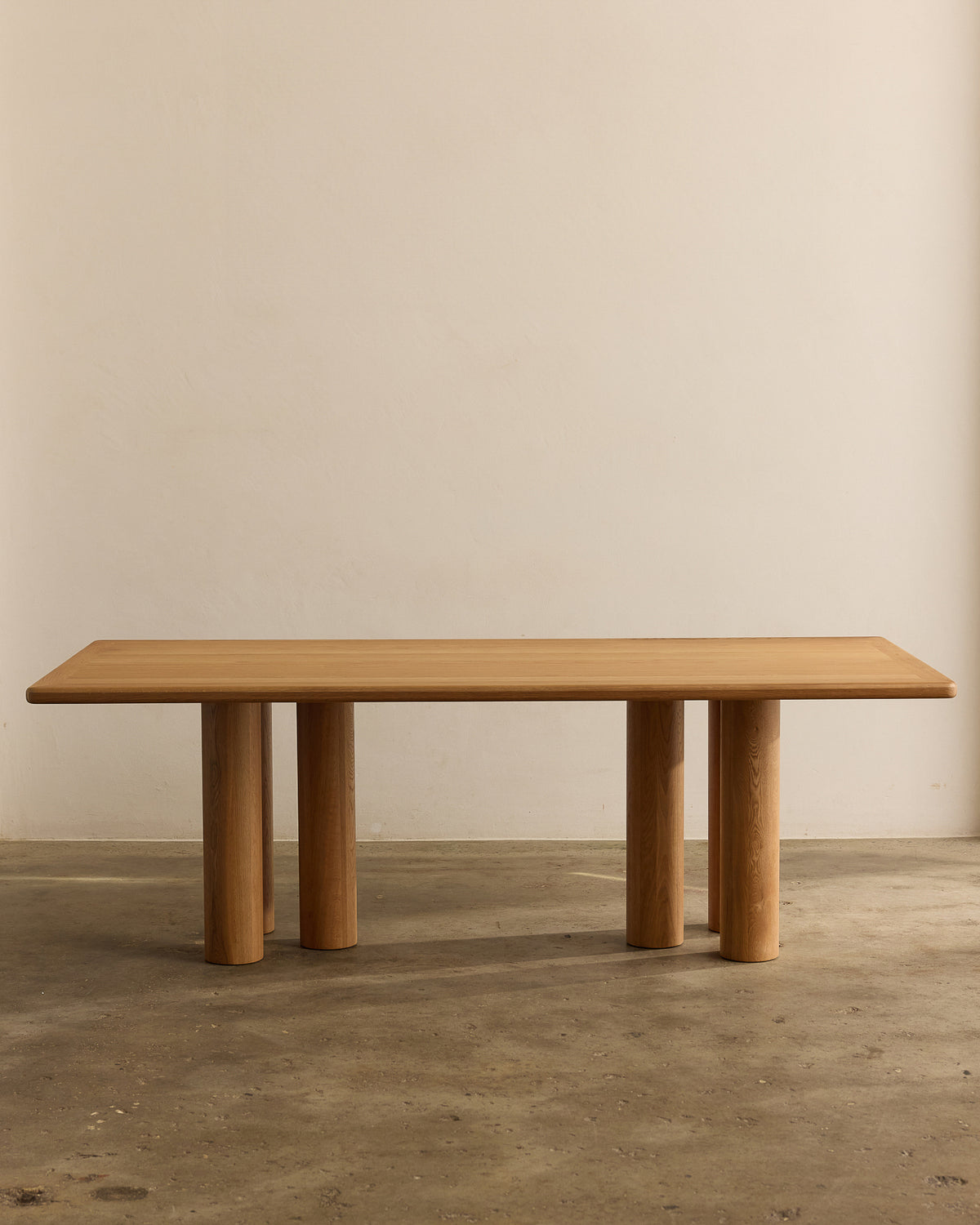 Elio Rectangle Dining Table Oak | by Fleur Studios