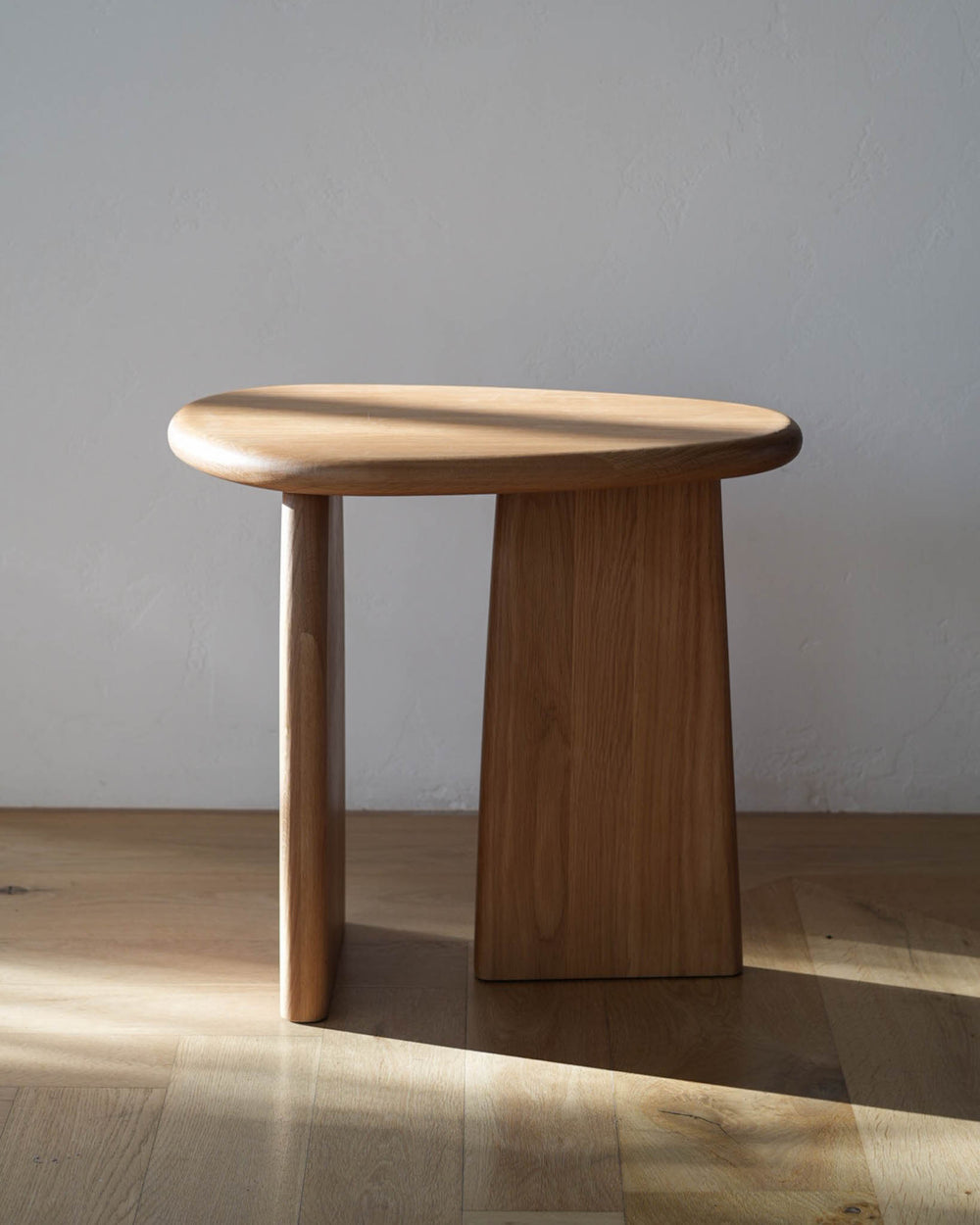 Beau Oak Wood Side Table | by Fleur Studios