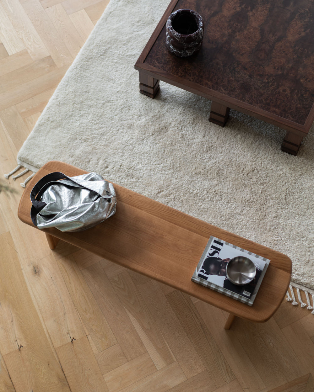 Beau Bench Seat Oak | by Fleur Studios