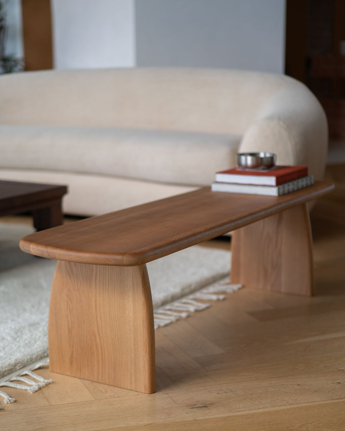 Beau Bench Seat Oak | by Fleur Studios