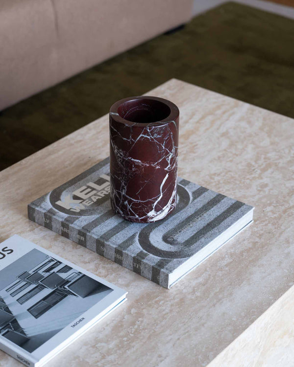 Rosa Levanto Marble Jewellery Plate | Fleur Studios