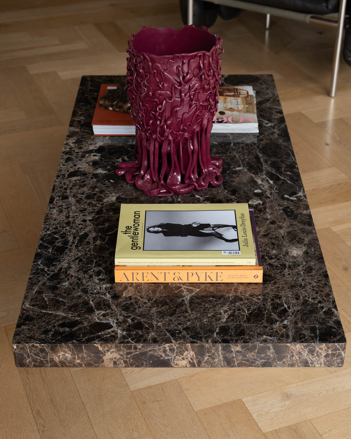 Gino Rectangle Coffee Table Chocolate | by Fleur Studios