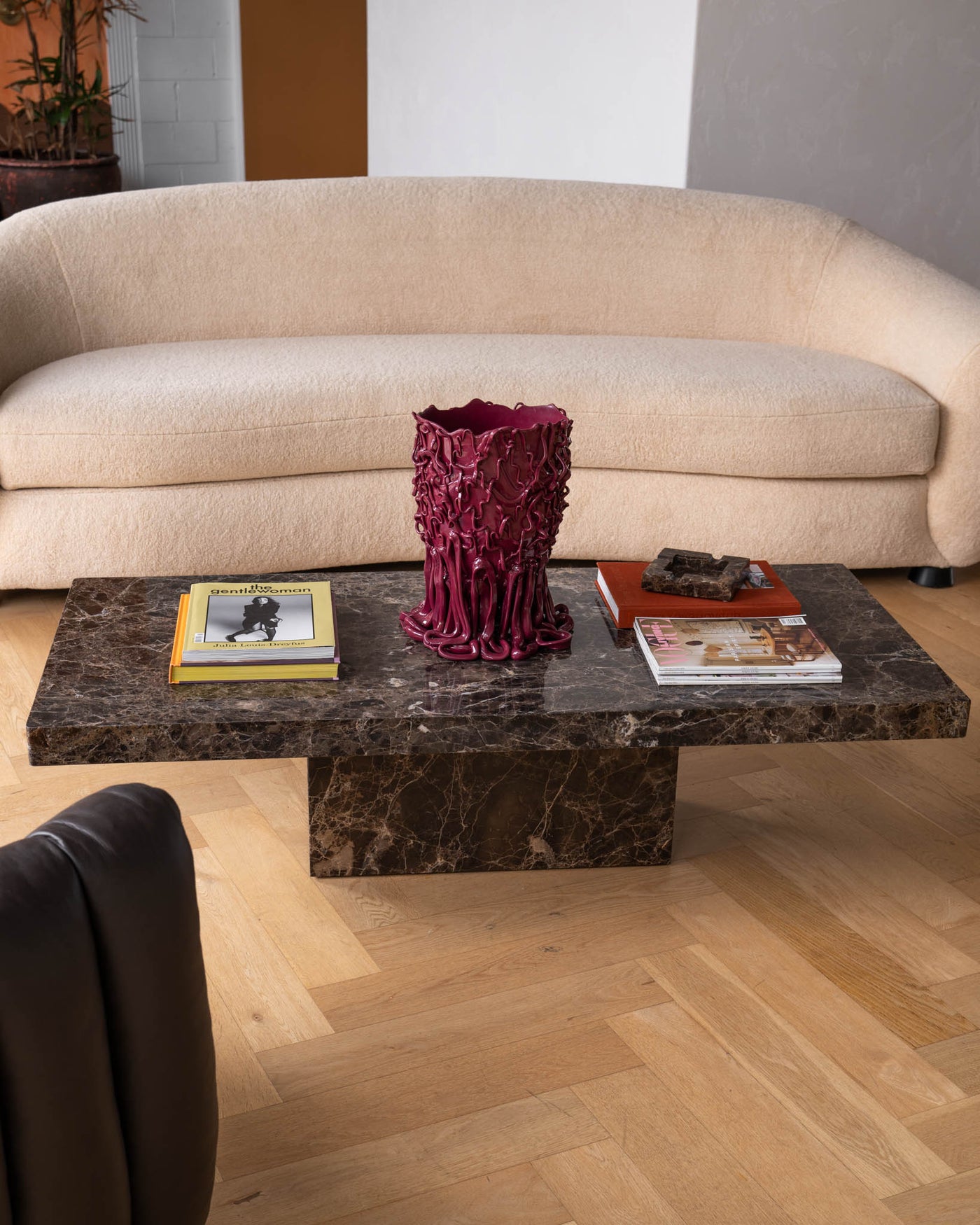 Gino Rectangle Coffee Table Chocolate | by Fleur Studios