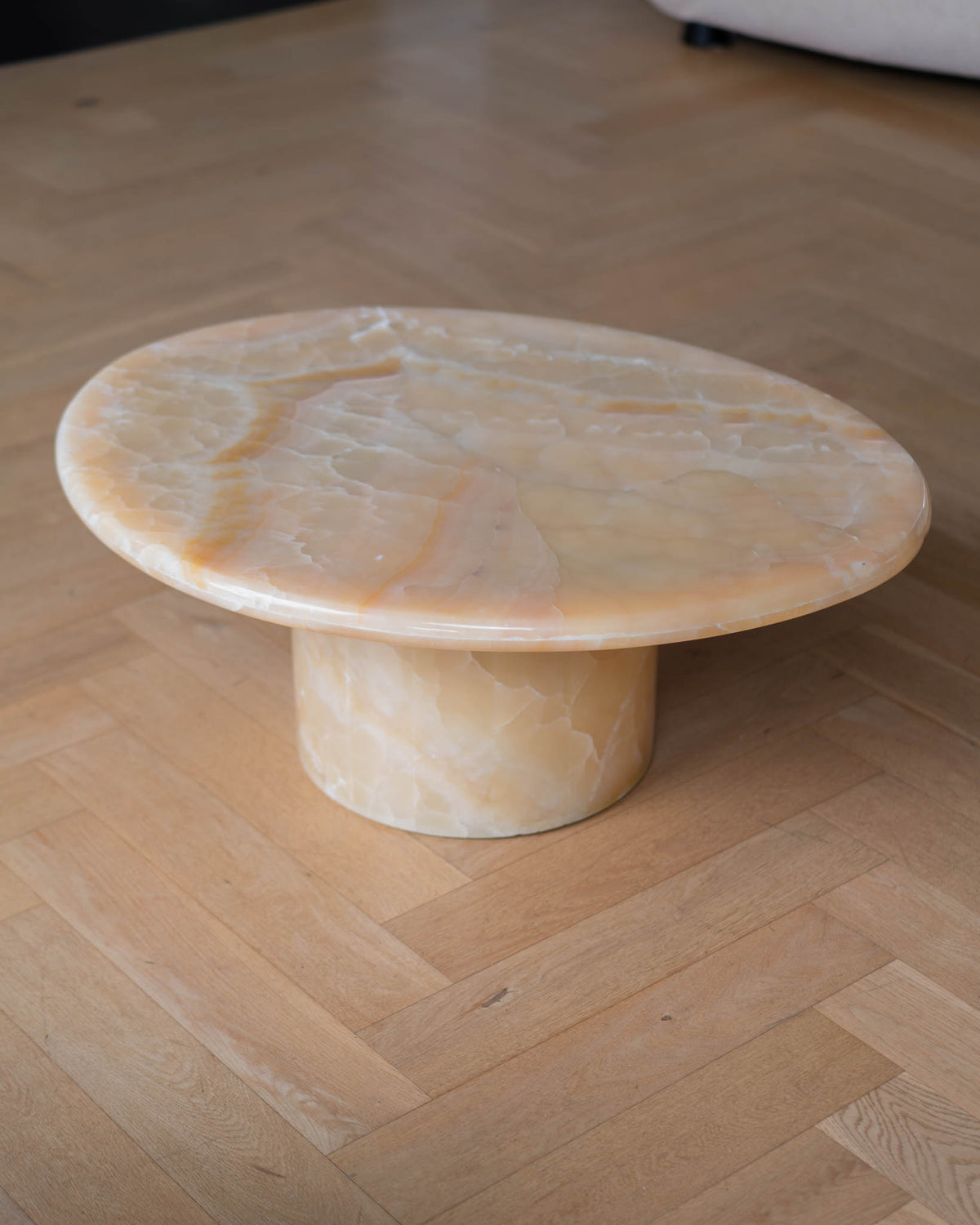 Wabi Large Organic Onyx Coffee Table | by Fleur Studios