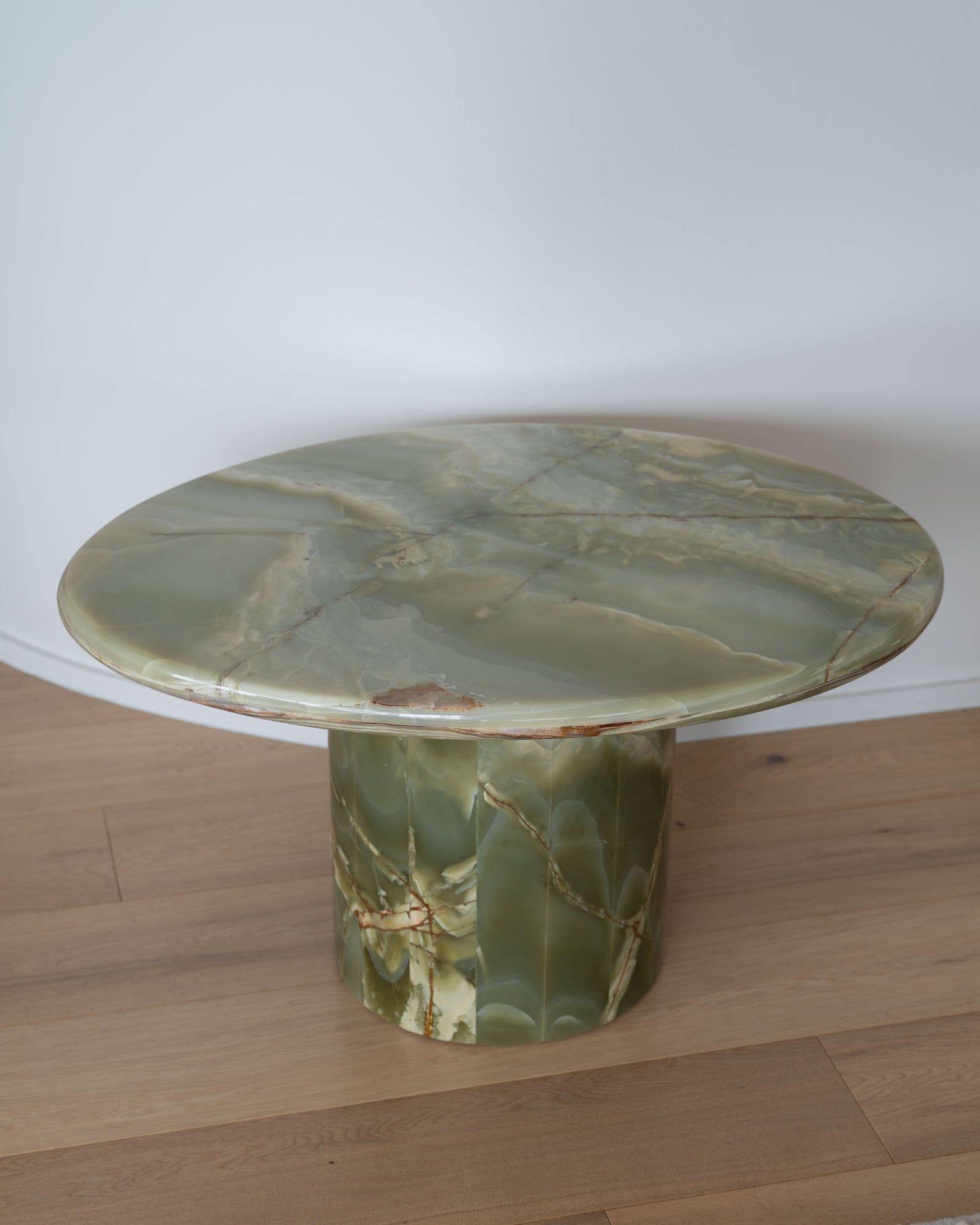 Organic Green Onyx Coffee Table | by Fleur Studios