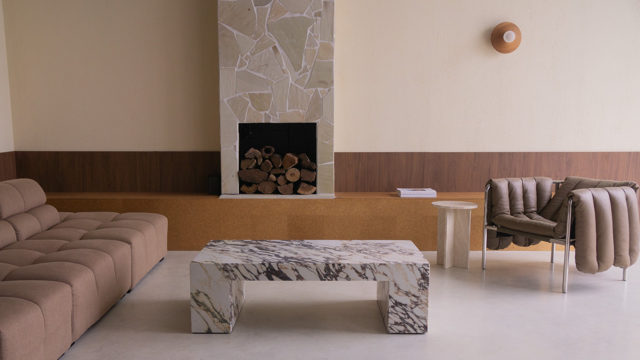 Walnut Timber Round Dining table 1.2m