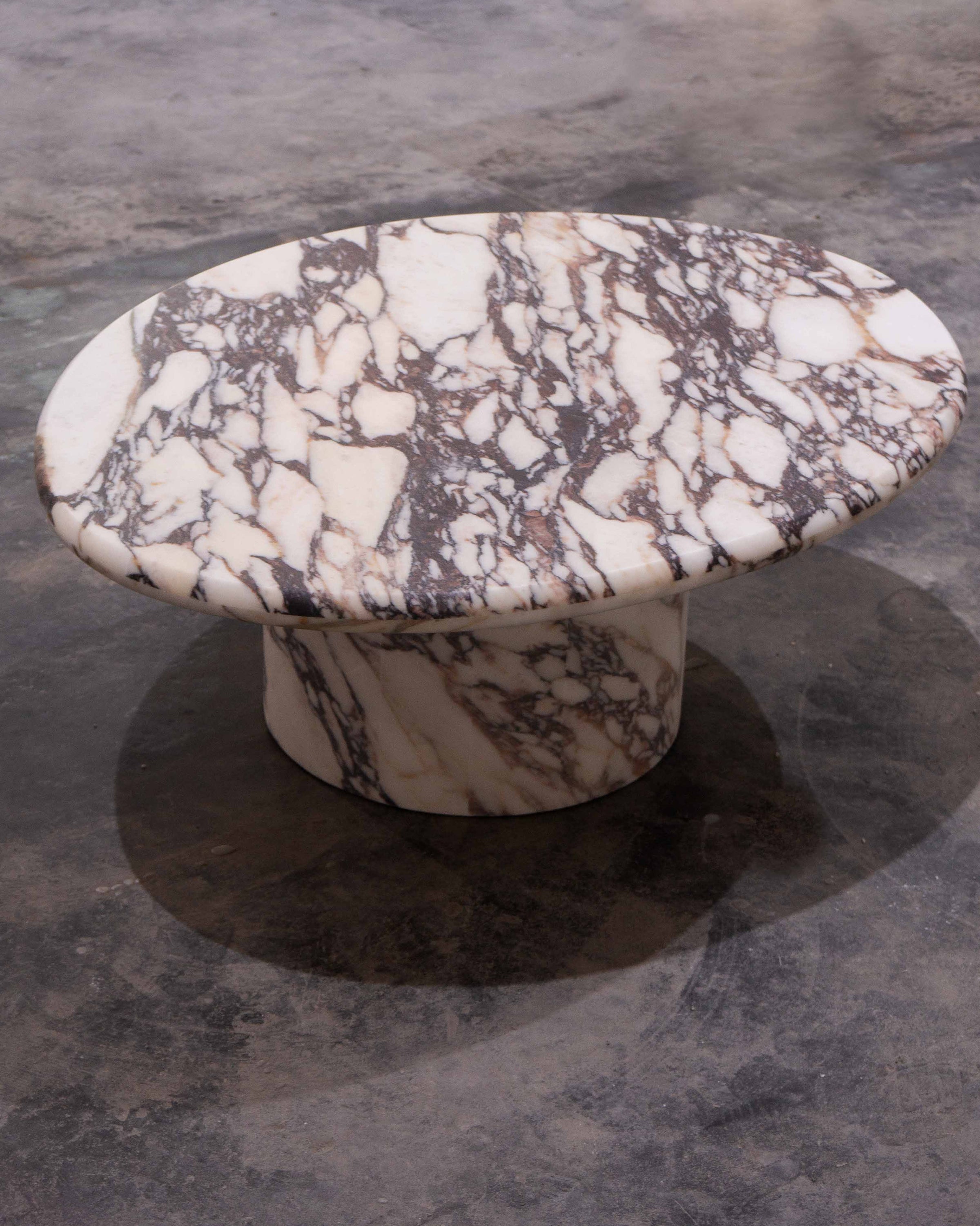 Wabi Calacatta Viola Coffee Table Pair | Fleur Studios