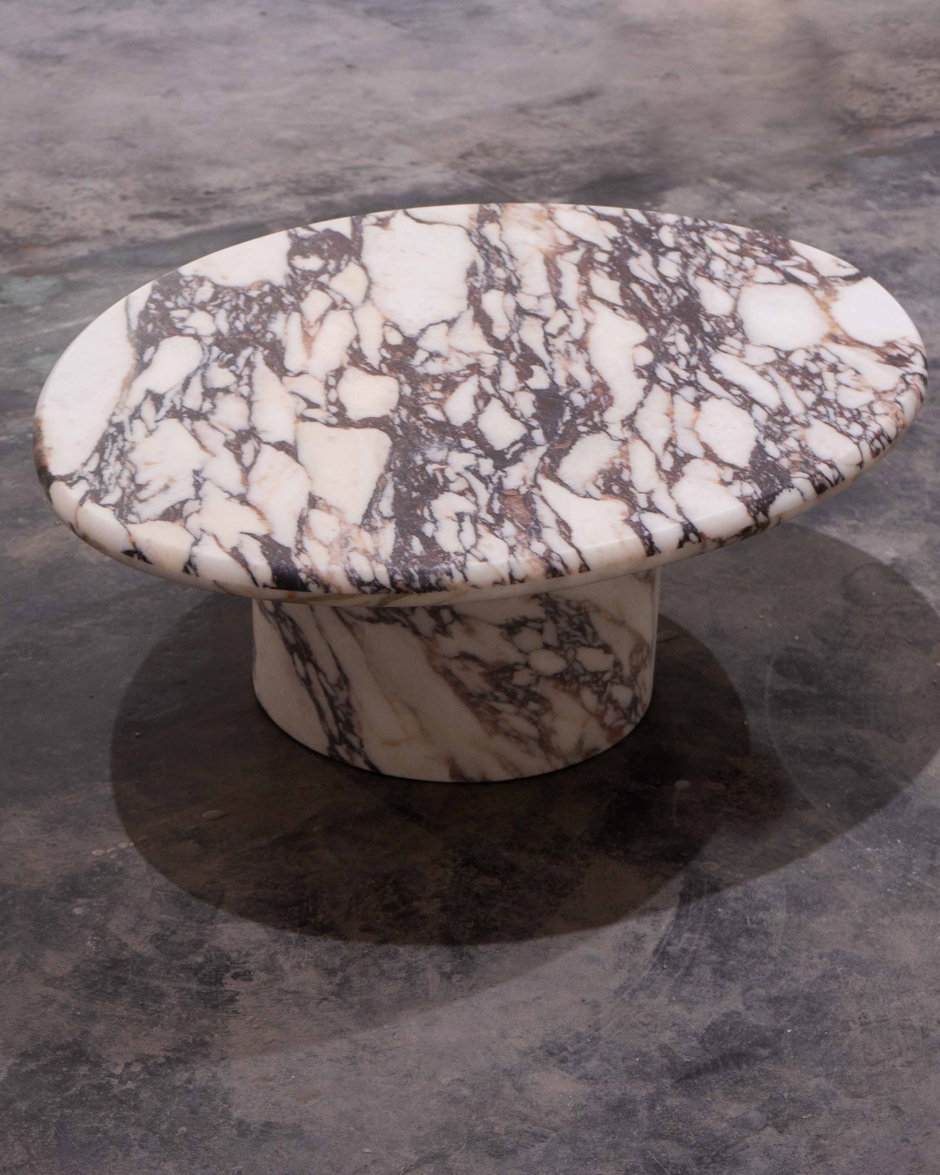 Wabi Calacatta Viola Coffee Table Pair | Fleur Studios