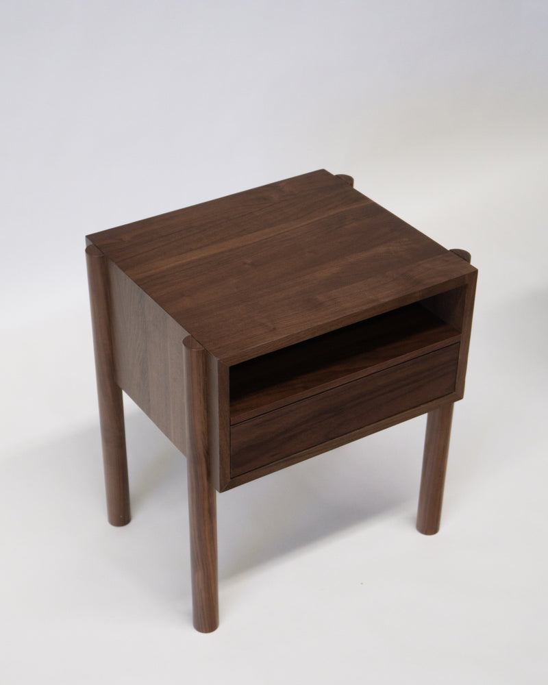 Naomi Walnut Luxury Bedside Table | Elevate everyday living