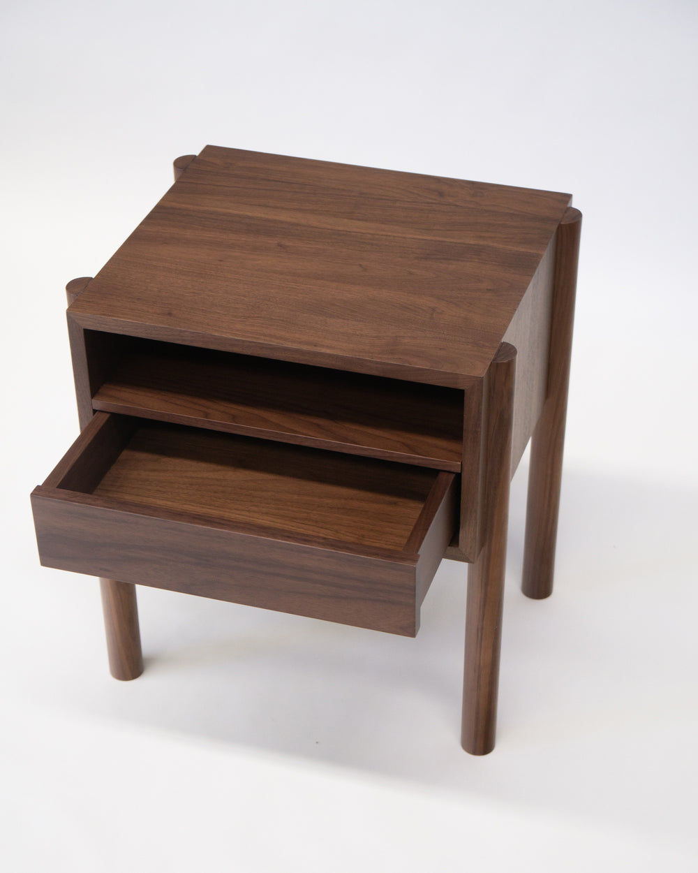 Naomi Walnut Luxury Bedside Table | Elevate everyday living